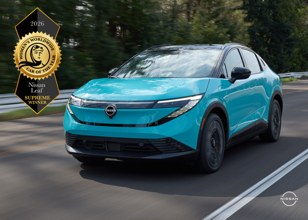 La Nissan Leaf sacrée voiture mondiale de l’année 2026 par un jury 100 ...
